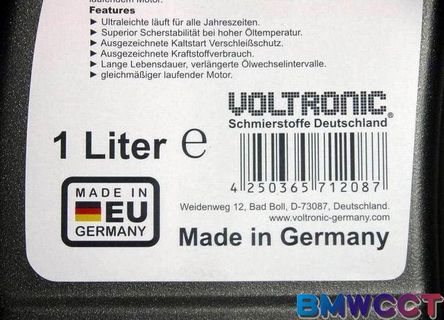 摩德VOLTRONIC 5W50 長效全合成機油_機油_油品化工_BMWCCT購物網
